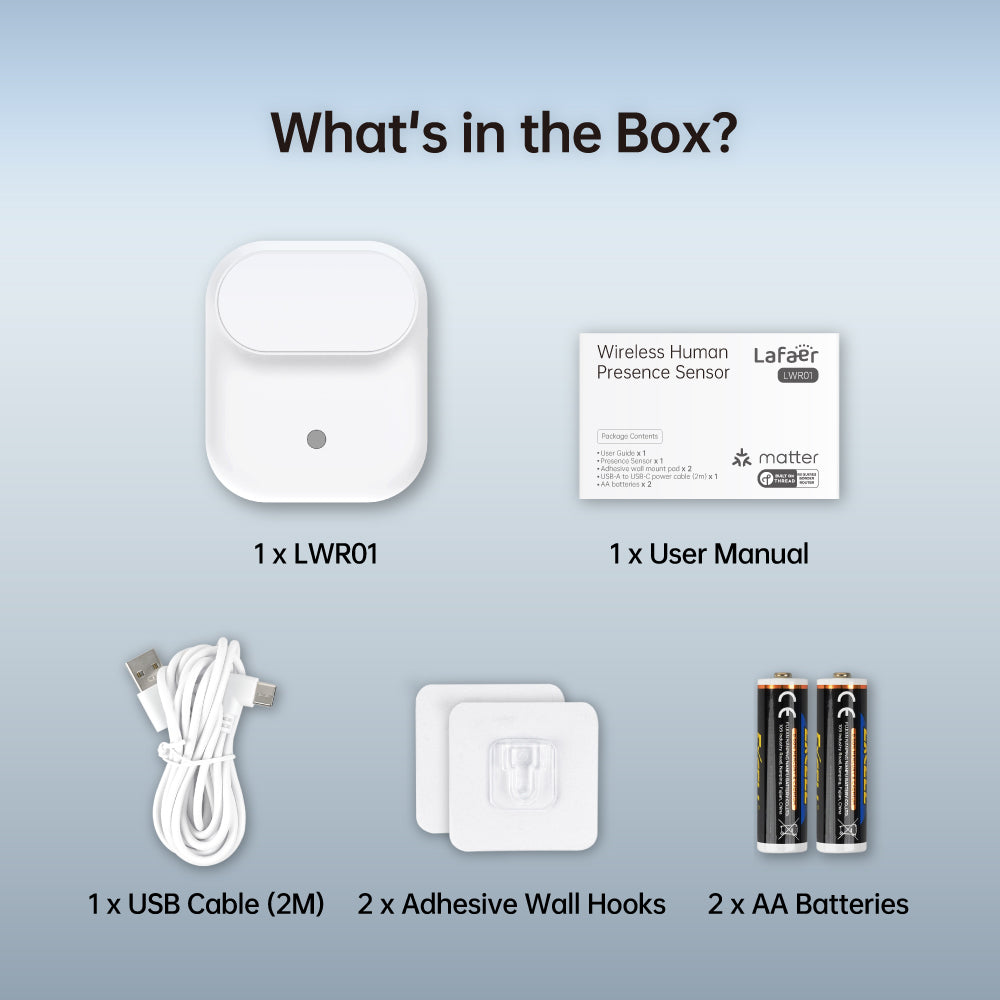 Wireless Human Presence Sensor LWR01 – Lafaer